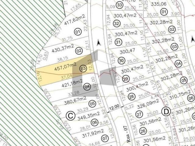 Terreno à venda no condomínio Reserva Arujá Arujá | Terreno | 457,07 m²