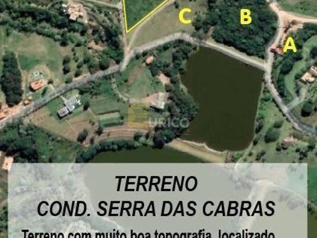 Terreno à venda no Condomínio Serra das Cabras em Campinas/SP