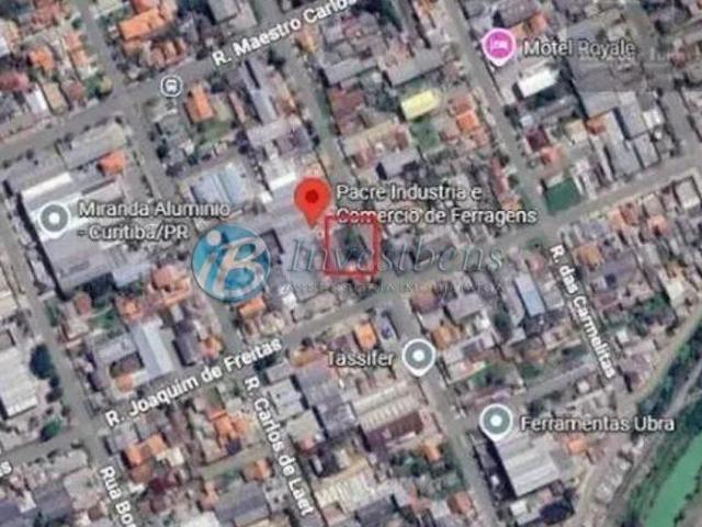 Terreno a venda no Boqueirão – 394 m² Próximo ao