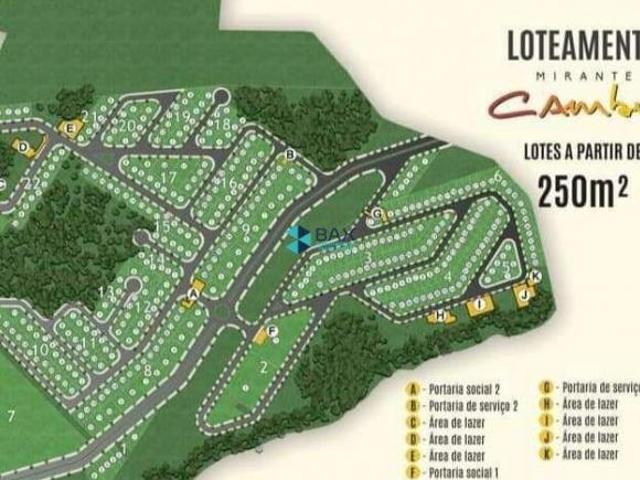 Terreno à venda no bairro mirante cambui São José dos Campos/SP
