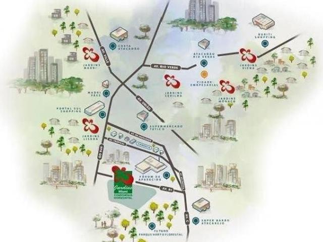 Terreno à venda no bairro Condominio Cidade Empresarial em Aparecida de Goiânia/GO