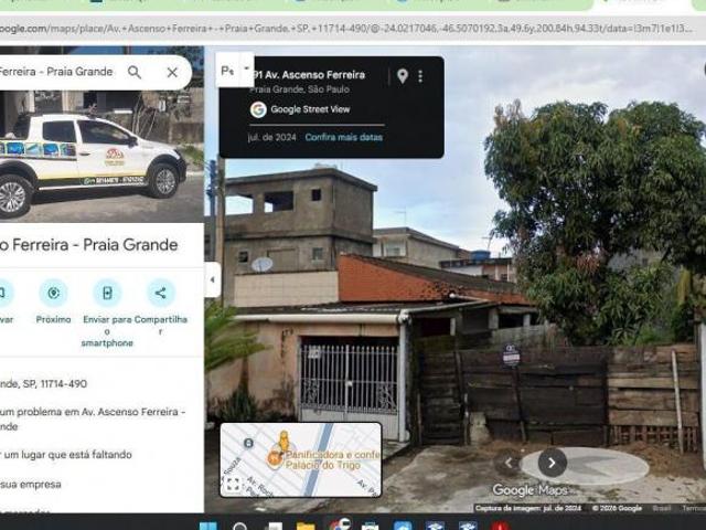 Terreno à venda no bairro Ribeirópolis Praia Grande/SP
