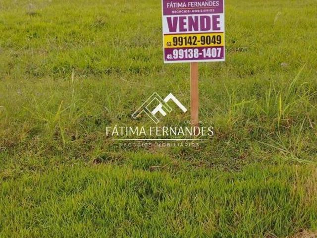 TERRENO À VENDA NO RECANTO DO CEDRO EM SERTANÓPOLIS PR