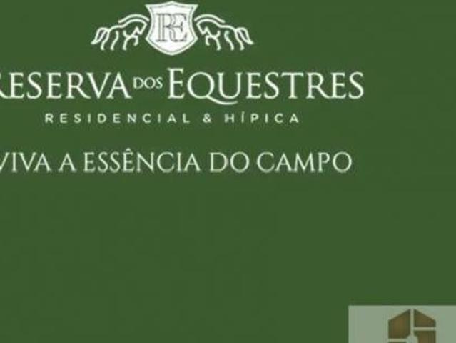 Terreno à venda no Reserva Dos Equestres com 1037.27m² / Ipiguá SP