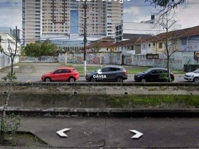 Terreno à venda no Vila Mathias em Santos