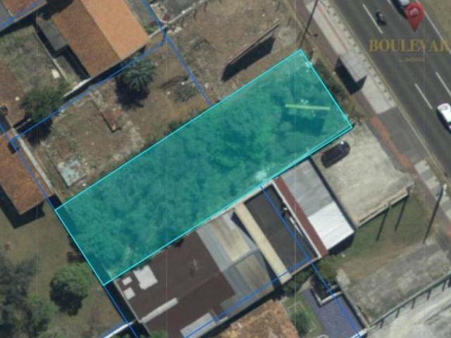 Terreno à venda, na Avenida Comendador Franco, 480 m² por R$ 900.000 Guabirotuba Curitiba/PR