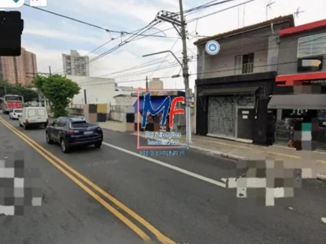 Terreno a venda na Vila Formosa, com 468 m2, 491 m2 a.c medindo 17,4 de frente por 36 m de prof