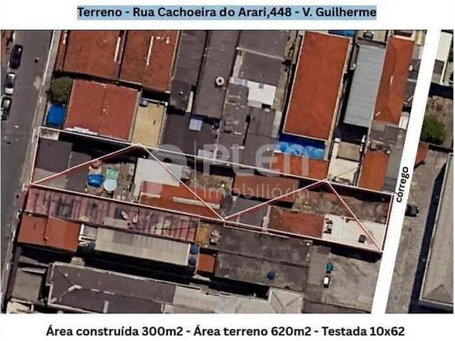 Terreno a venda na Vila Guilherme com 820 metros