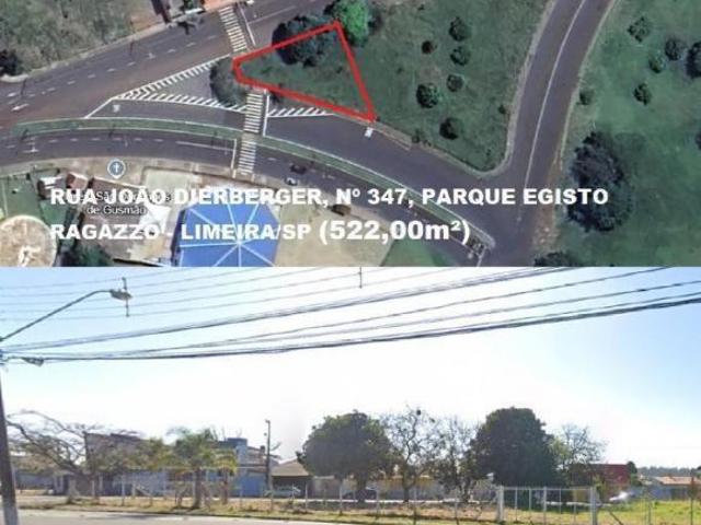 Terreno à venda, PARQUE EGISTO RAGAZZO Limeira/SP
