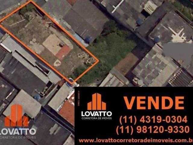 Terreno à venda Vila Lutécia Santo André/SP