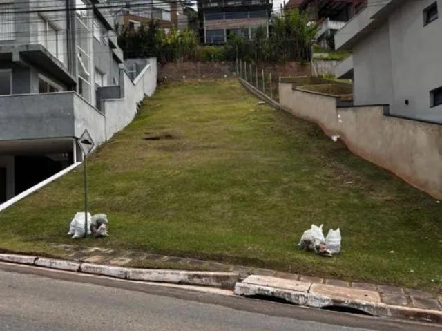 Terreno aclive à venda 418 m² Alpha Sitio Tamboré