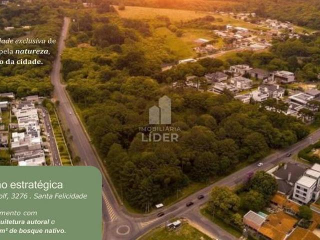 Terreno alto padrão Santa Felicidade