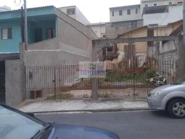 Terreno bem localizado no centro de São Bernardo do Campo em Rua tranquila sem saída