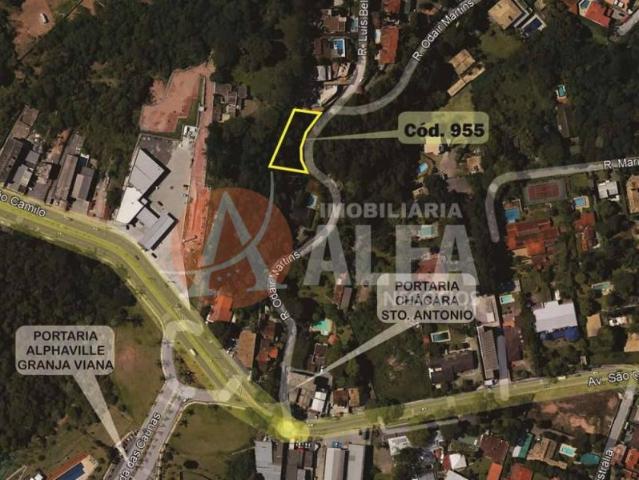 Terreno com 570 m² Chácara Santo Antônio Carapicuíba/SP