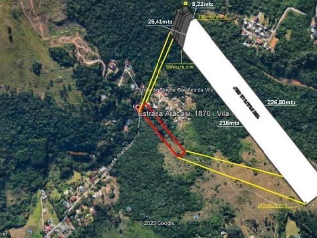 Terreno com 5.945,56 totais