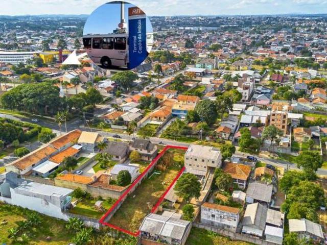 TERRENO COM 882M² – ZR3 BAIRRO CAJURU CURITIBA PARANÁ