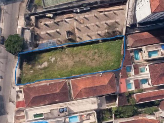 Terreno com 950 mts com frente de 18 mts no Campo Grande Santos SP