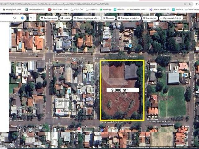 Terreno com 9.000 m Localizado no Centro de Toledo