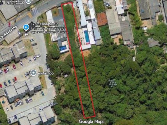 Terreno com 1156 m² em Ferraz de Vasconcelos, direto com o dono