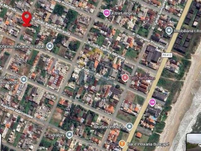 TERRENO COM 360M² A 4 QUADRAS DO MAR EM GUARATUBA