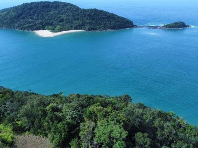 Terreno com vista panorâmica de ilhas e praias liberado no condomínio do Pru Mirim