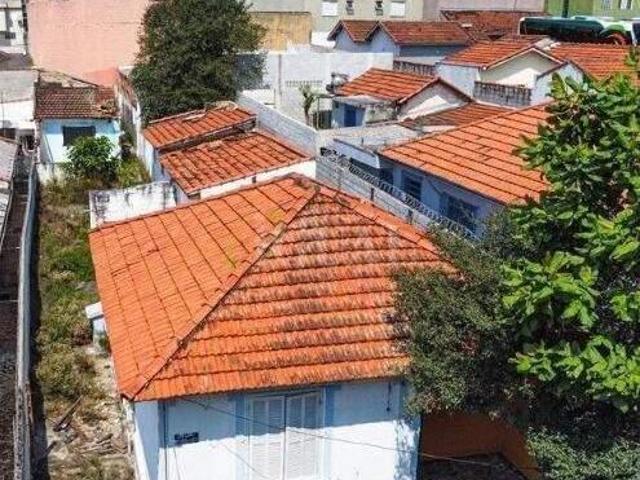 Terreno com Casa Antiga Na Vila Príncipe de Gales em Santo Andre/SP