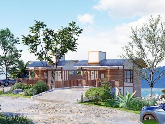 Terreno com projeto para 2 casas / com 1mil metros preservados / Lindo local
