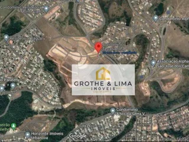 Terreno Comercial à venda, 503 m² Condomínio Terras Alpha São José dos Campos/SP