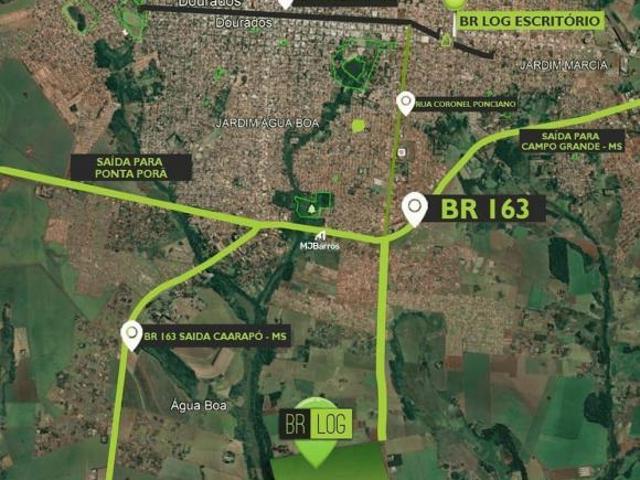 Terreno comercial á venda no Condomínio BR Log