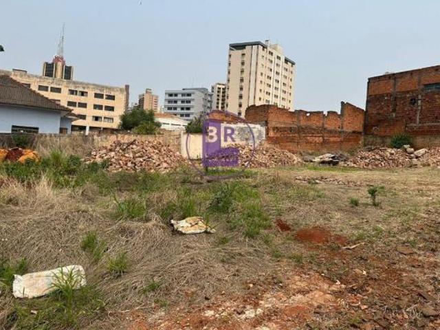 Terreno comercial a venda centro de Londrina