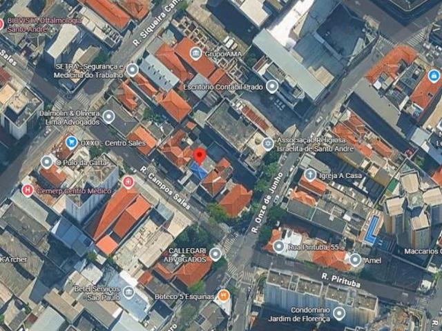 Terreno Comercial à Venda – 300 m² – Centro – Santo André/SP