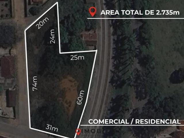 Terreno comercial Centro de Juatuba