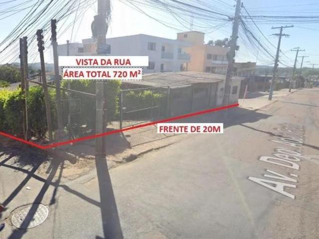 Terreno comercial com 720m2 à venda, bairro Lomba do Pinheiro, Porto Alegre, RS