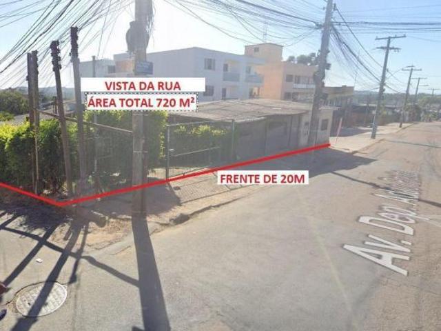 Terreno comercial com 720m2 à venda, bairro Lomba do Pinheiro, Porto Alegre, RS