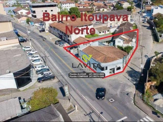 Terreno Comercial de Esquina a Venda 1.160m² Bairro Itoupava Norte Blumenau SC | La Vita Imóveis