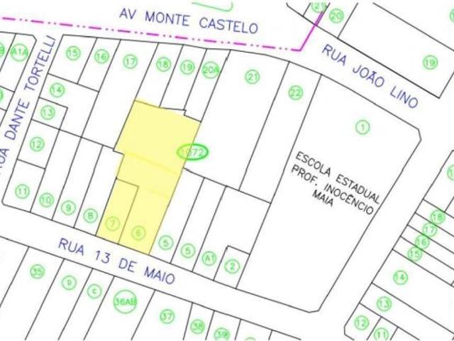 Terreno Comercial em Centro Santa Bárbara D&apos oeste