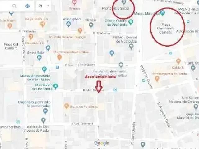 Terreno comercial para Locação em Uberlândia/MG Fundinho