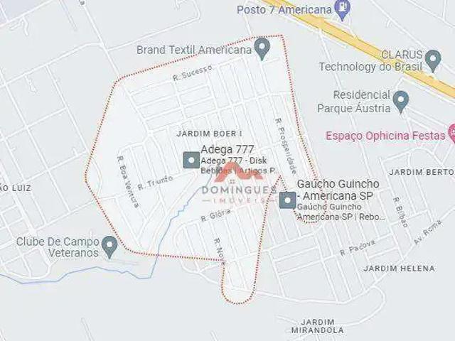 Terreno comercial para Locação em Americana/SP Jardim Boer I