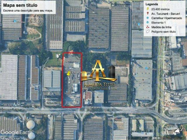Terreno comercial para Locação em Barueri/SP Tamboré