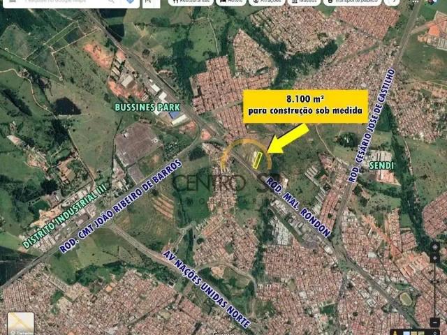 Terreno comercial para Locação em Bauru/SP Núcleo Residencial Edison Bastos Gasparini