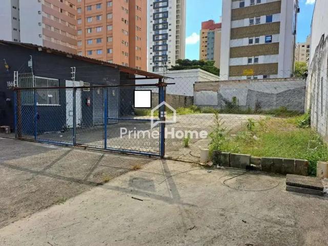 Terreno comercial para Locação em Campinas/SP Cambuí