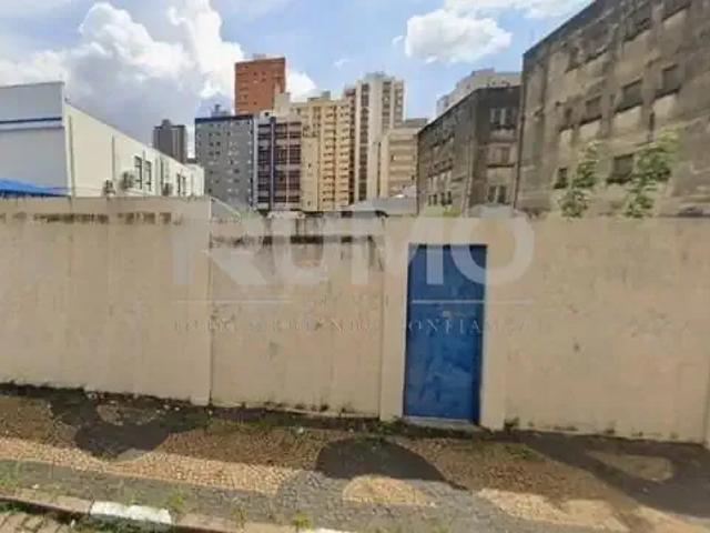 Terreno comercial para Locação em Campinas/SP Centro