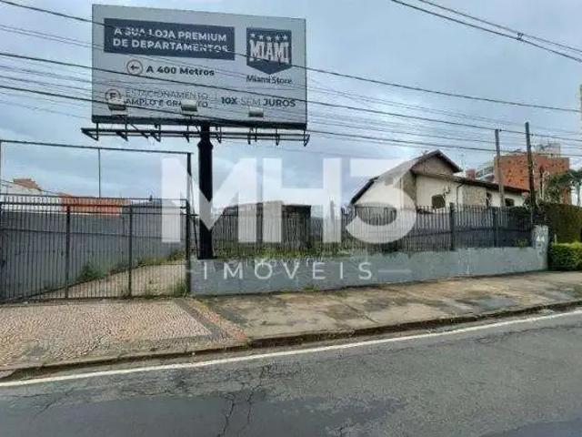 Terreno comercial para Locação em Campinas/SP Jardim Nossa Senhora Auxiliadora