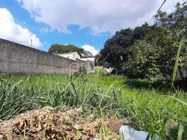 Terreno comercial para Locação em Campinas/SP Jardim Planalto