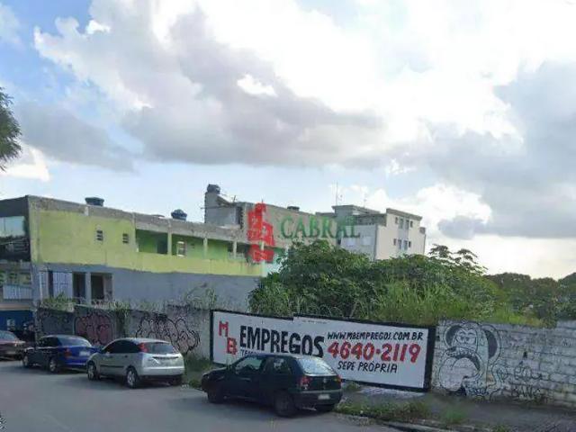 Terreno comercial para Locação em Guarulhos/SP Jardim do Triunfo