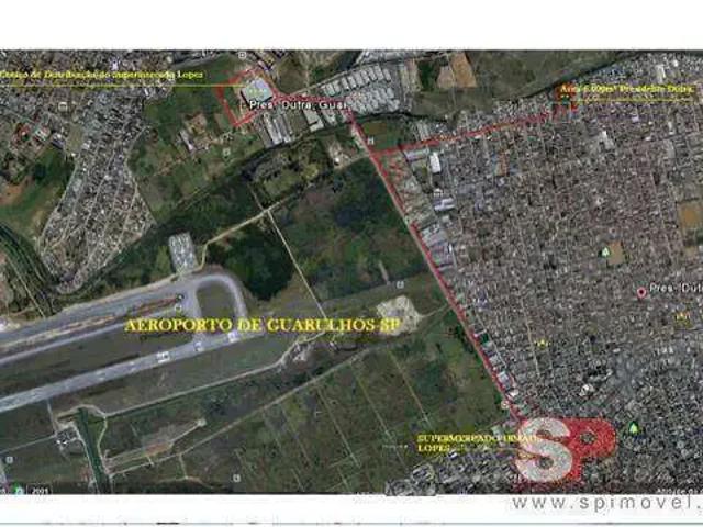 Terreno comercial para Locação em Guarulhos/SP Jardim Presidente Dutra