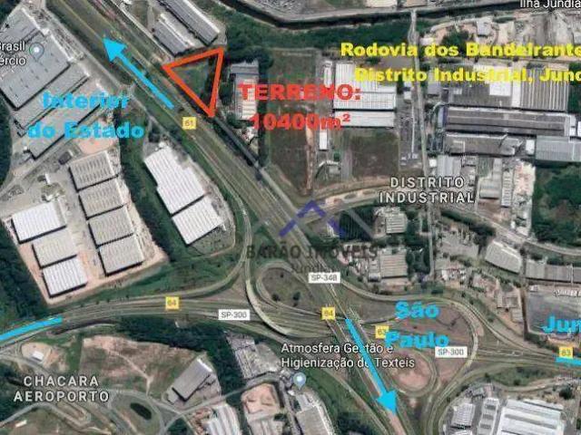 Terreno comercial para Locação em Jundiaí/SP Distrito Industrial
