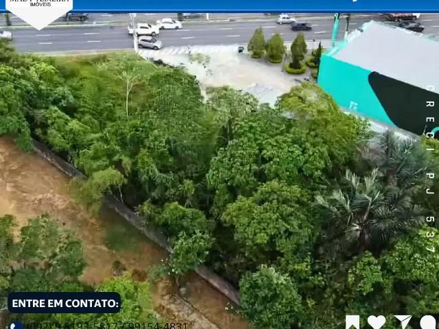 Terreno comercial para Locação em Manaus/AM Ponta Negra