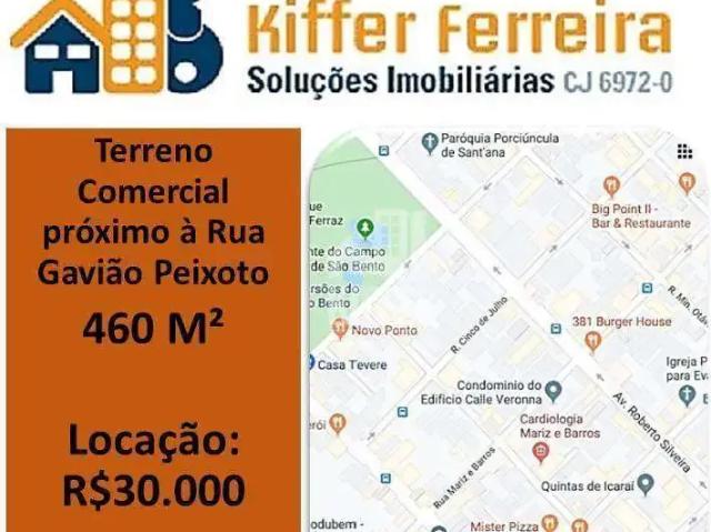 Terreno comercial para Locação em Niterói/RJ Icaraí