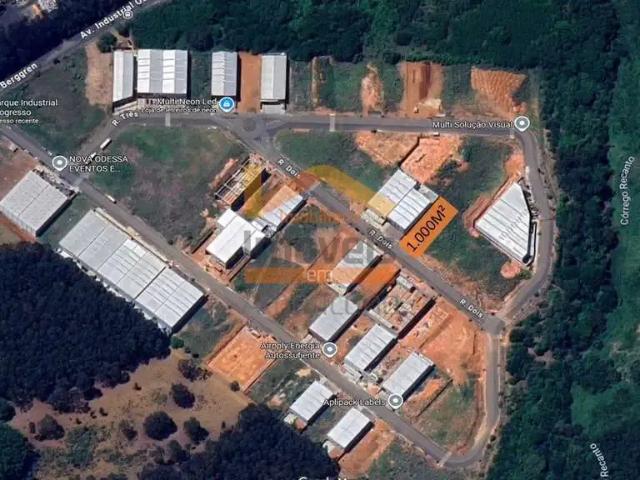 Terreno comercial para Locação em Nova Odessa/SP Parque Industrial Recanto